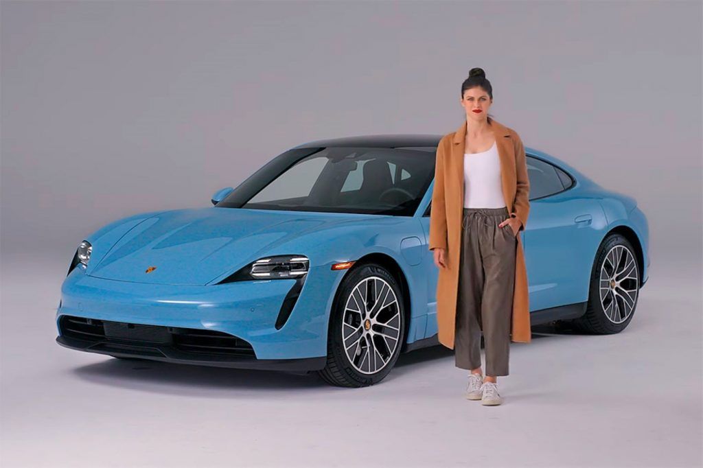 Τι εστί Porsche Taycan δια στόματος... Alexandra Daddario! - Cars Electric