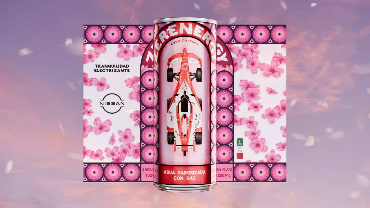 Η Nissan Formula E Team δημιουργεί το «Zerenergy», το πρώτο Zen αναψυκτικό στον μηχανοκίνητο ...