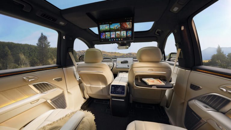 Πρώτες εικόνες από το εσωτερικό του πολυτελούς Onvo L90 των 598 PS | Sofokleousin.gr